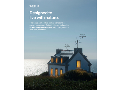 Introducing the TESUP V7 Vertical Wind Turbine: Shaping the Future of ...