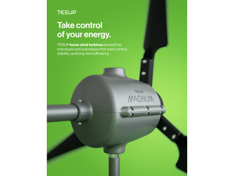 Introducing the TESUP V7 Vertical Wind Turbine: Shaping the Future of ...