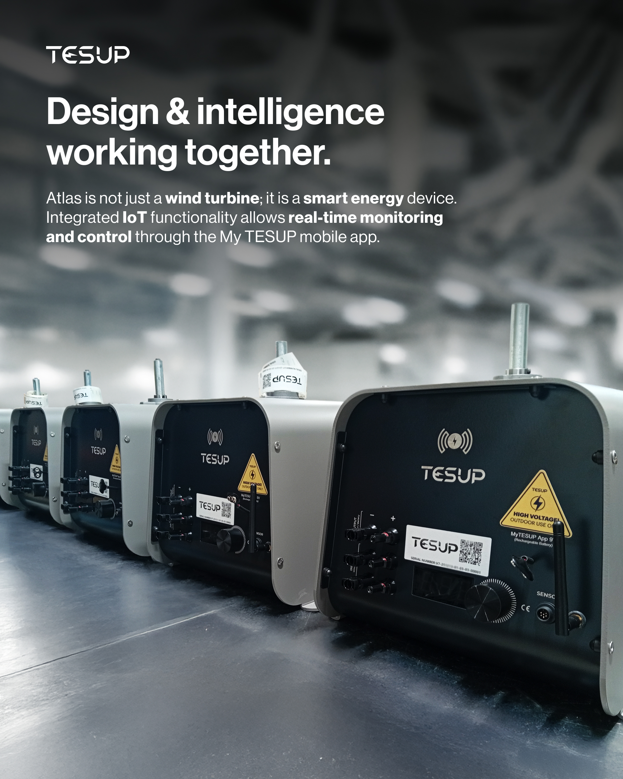 Atlas Wind Turbine: Power, Design, and Intelligence Working Together