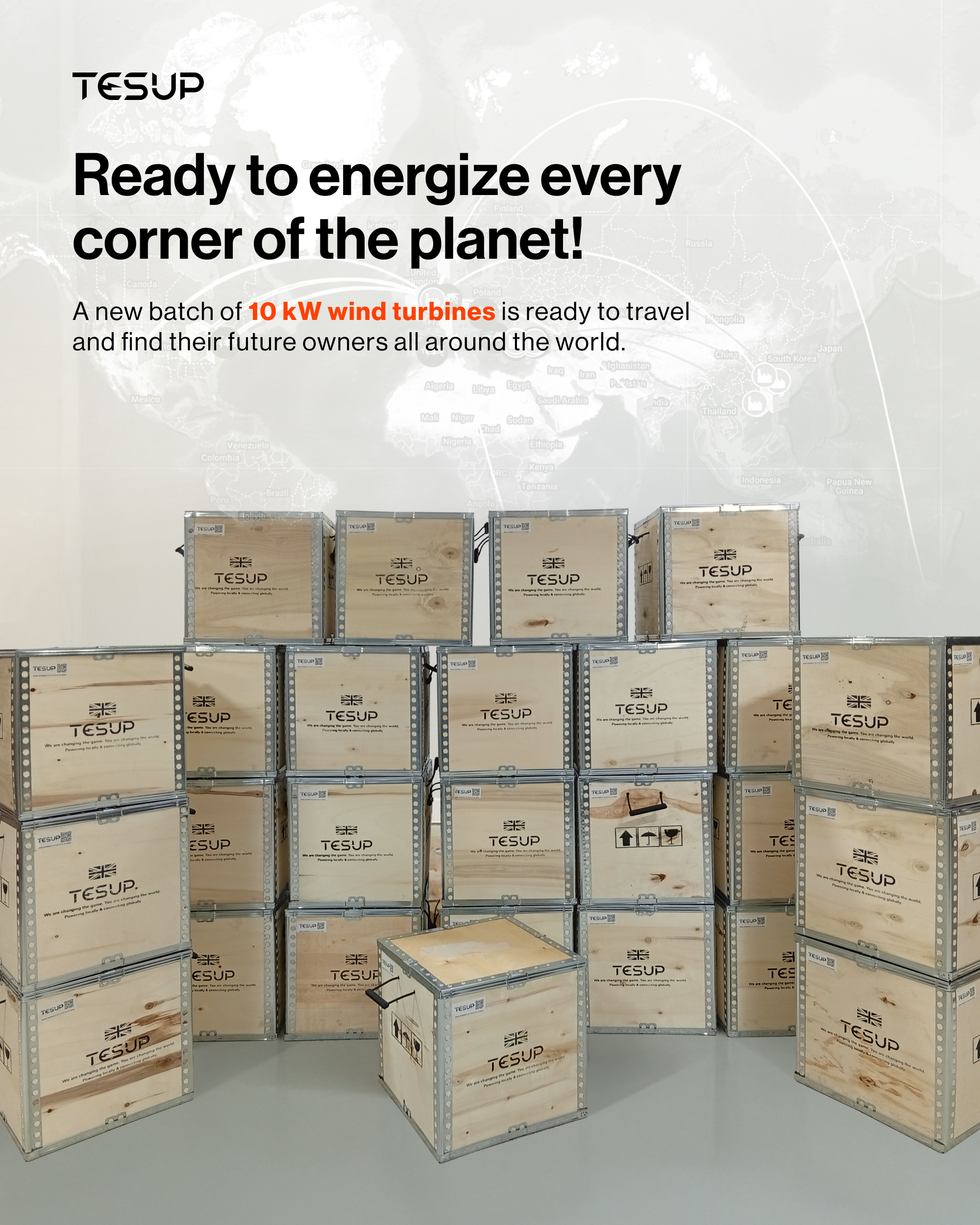 A New Wave of TESUP 10 kW Wind Turbines Is Ready to Energize Every ...