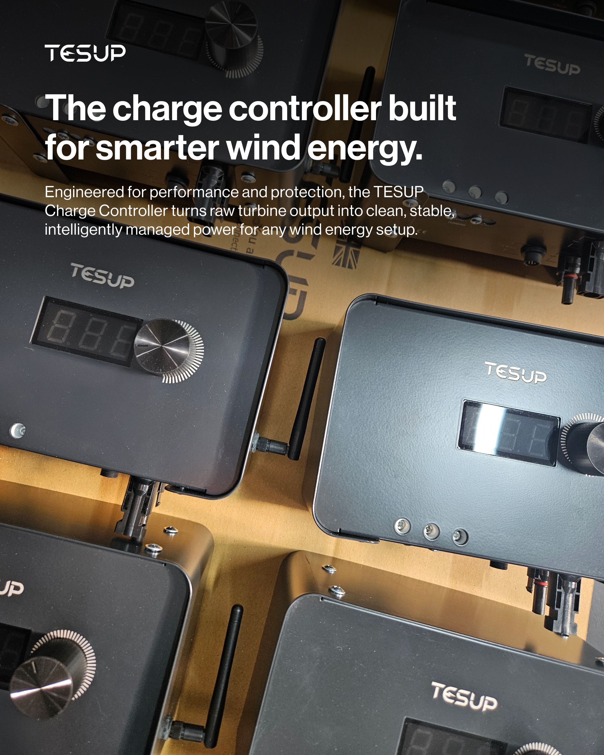 Supercharge Your Wind Power Setup with the TESUP Charge Controller