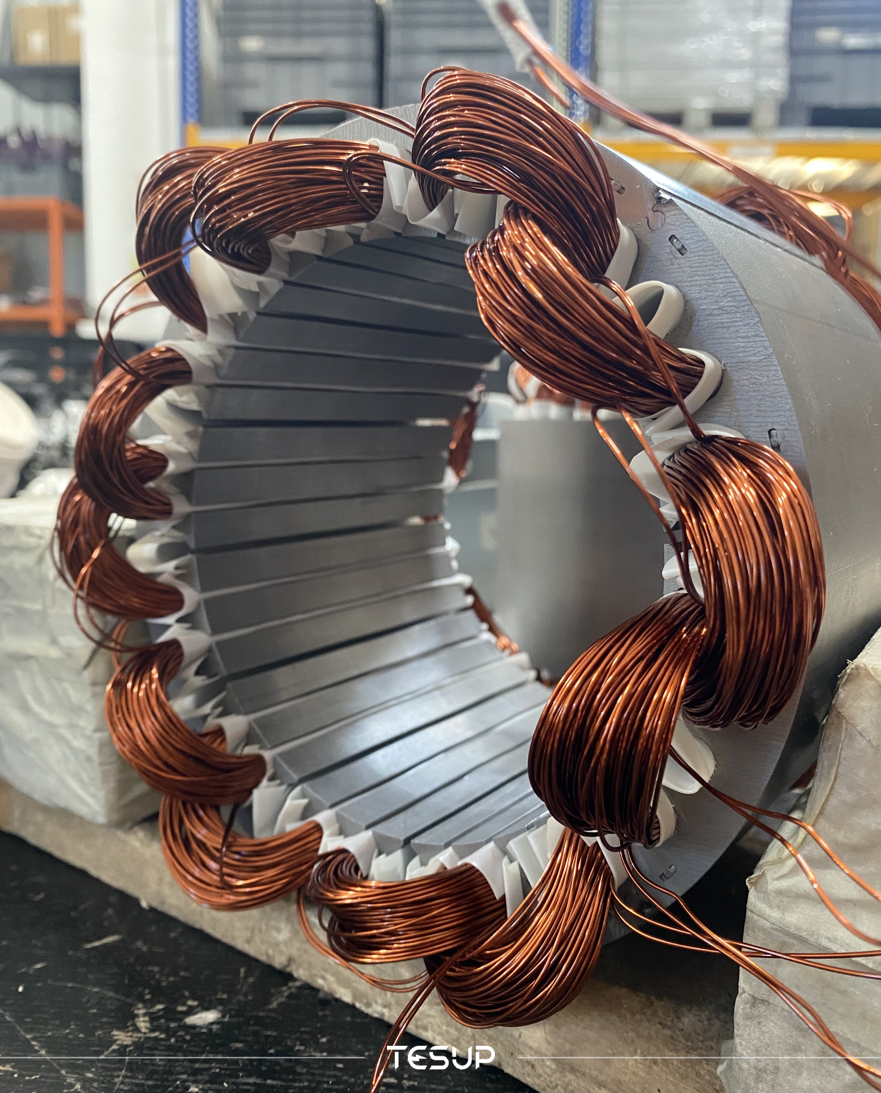 Vom Stator zum Rotor: Das Schlagende Herz von TESUP