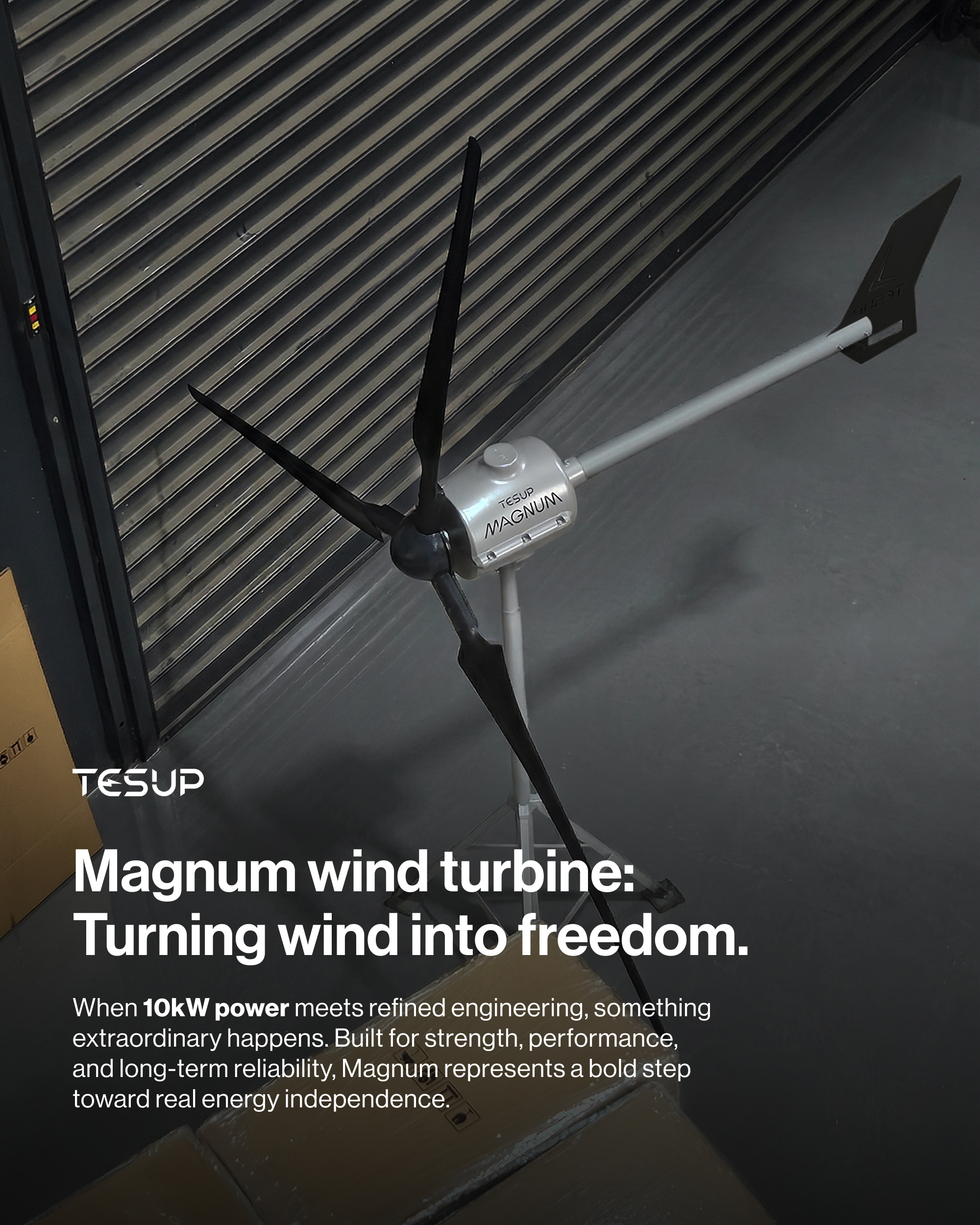 Magnum Wind Turbine: Turning Wind into Freedom